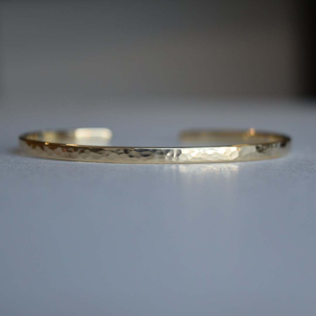 22K Gold Plated Engraved Bracelet, Personalized Bracelet for Women ...