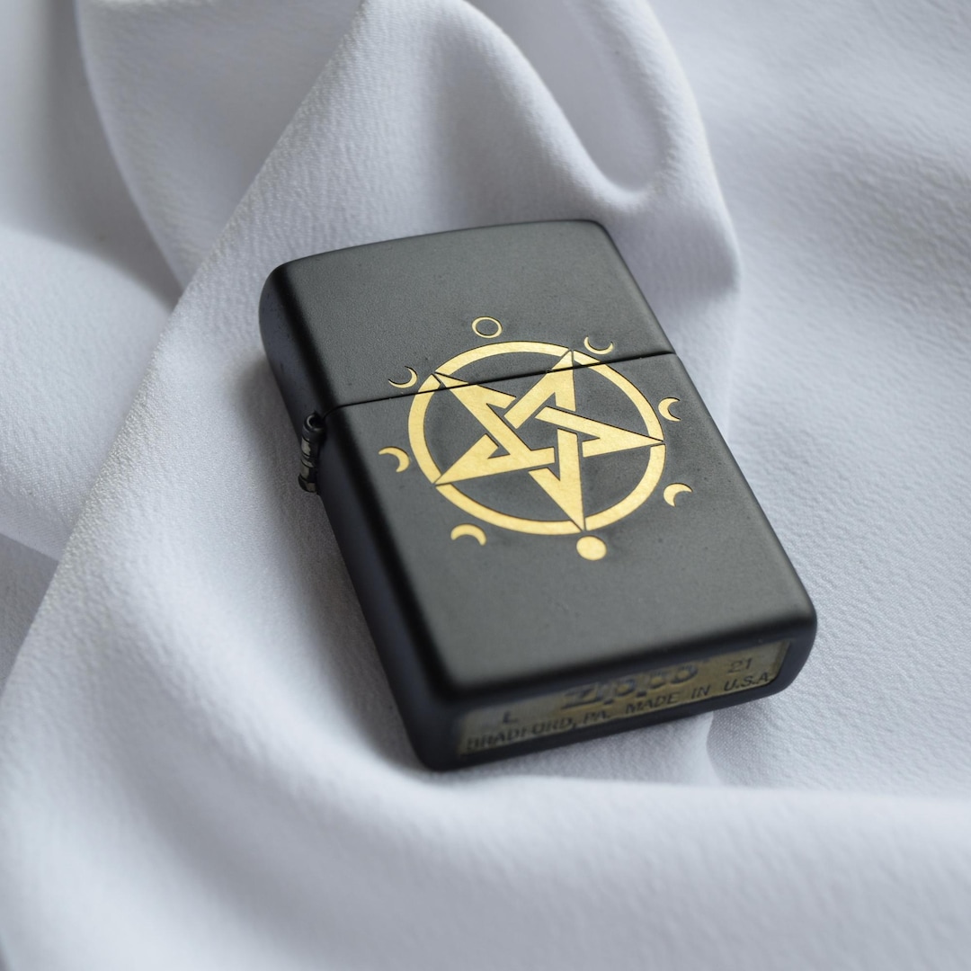 Zippo Petrol Lighter, Birthday Gift With Your Text, Quote, Logo ...