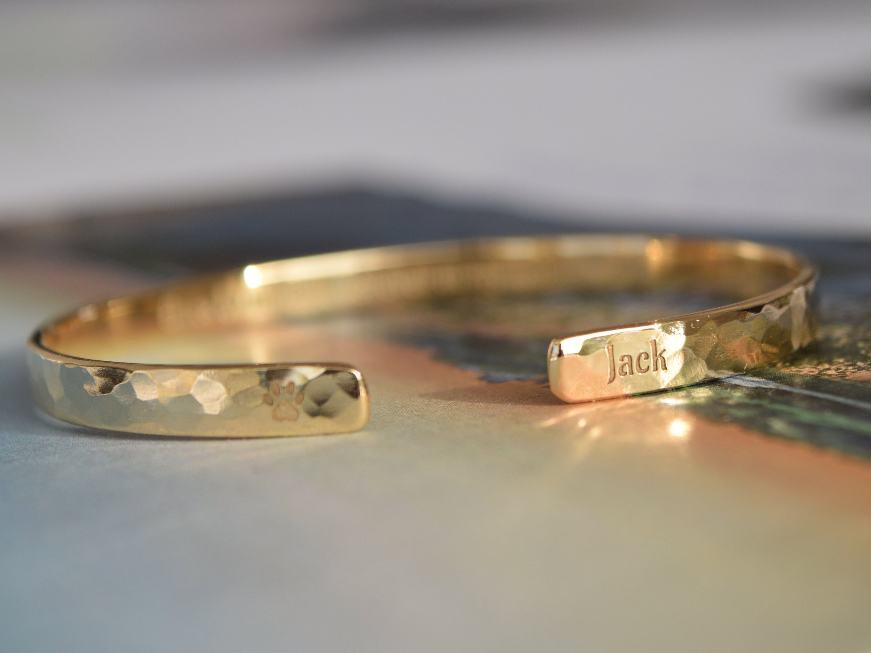 22K Gold Plated Engraved Bracelet Engraved Bracelets Gold | Etsy