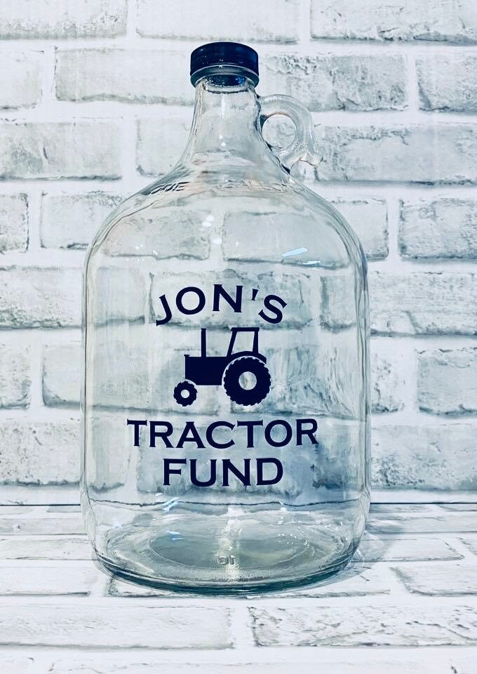 PERSONALIZED CAR FUND Savings Jar Money Jug 16th Birthday | Etsy