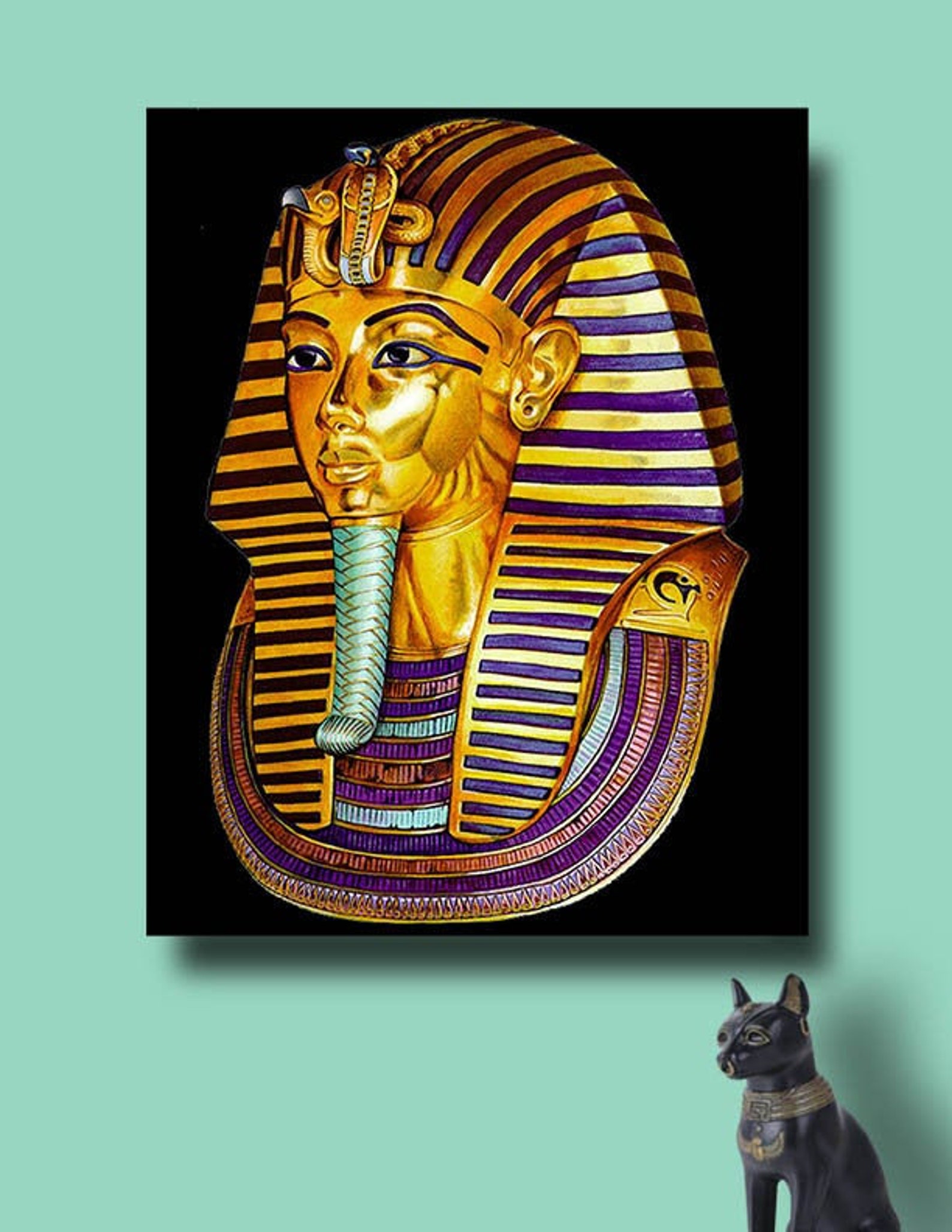 Pharaoh Egypt wall art Art prints Poster Fine art Wall | Etsy