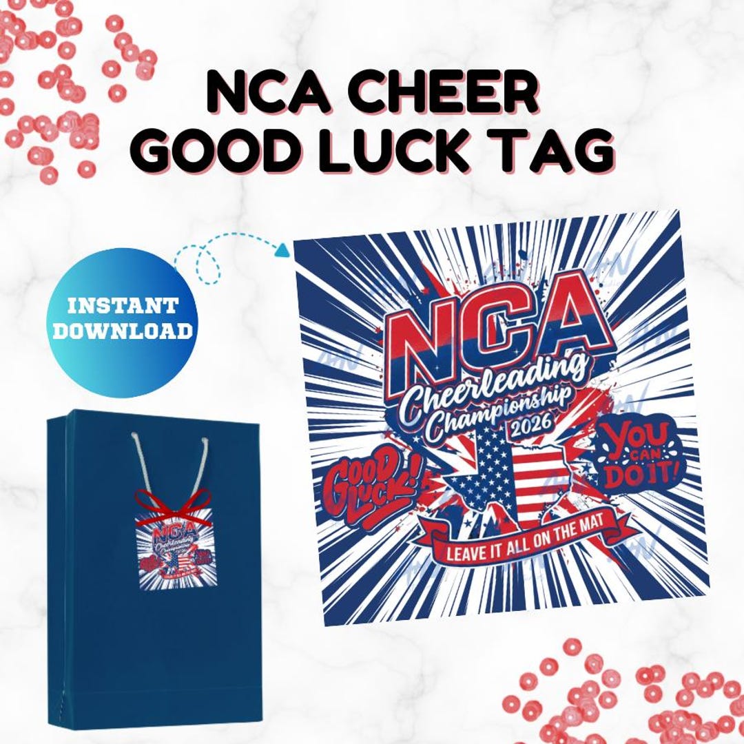 NCA Cheerleading, Good Luck Cheer Competition, Cheerleading Send off ...