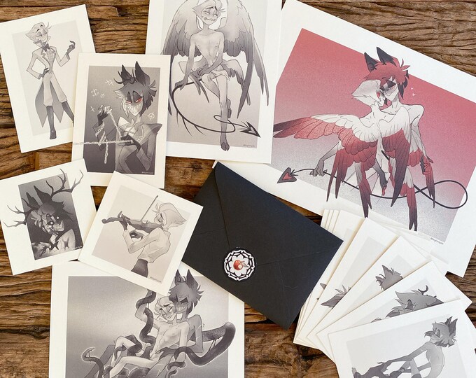 Hazbin Hotel Radiostatic Vox Alastor Acrylic Standee pre-order round ...