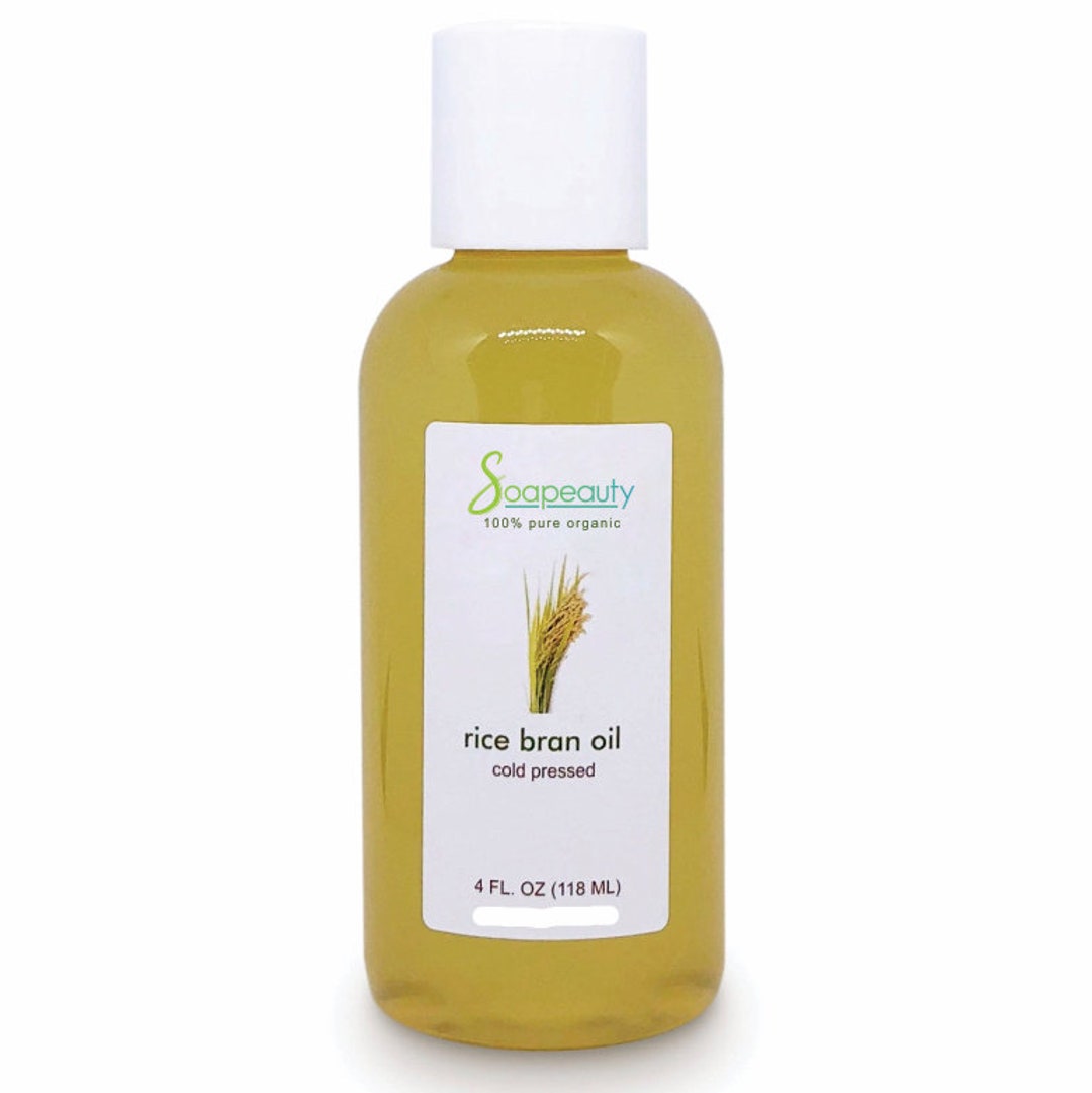 RICE BRAN Oil Cold Pressed 100% Pure Organic Natural PURE - Etsy