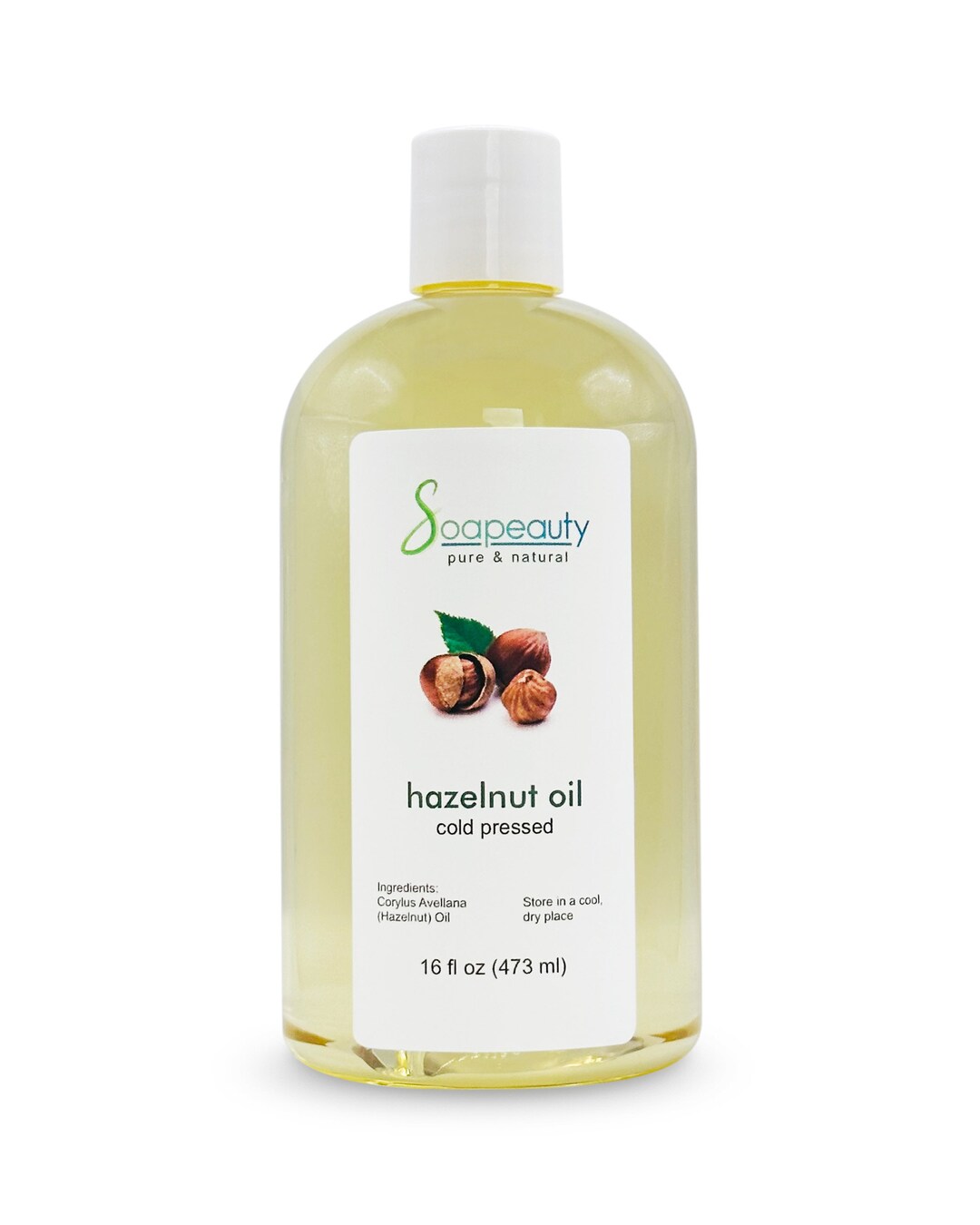 HAZELNUT OIL 16 OZ 100% Pure Natural Cold Pressed Carrier Oil - Etsy