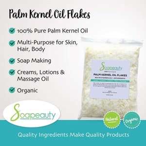 PALM KERNEL Oil FLAKES Natural Pure for Soaps Cosmetics - Etsy