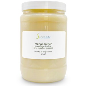 RAW MANGO BUTTER Natural 100% Pure - Etsy