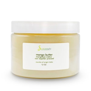 RAW MANGO BUTTER Natural 100% Pure - Etsy