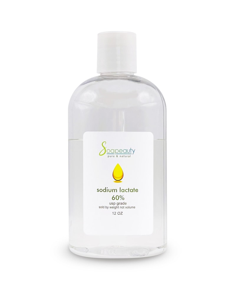 SODIUM LACTATE 60% USP Pure Natural Preservative 2 Oz to 7 Lbs - Etsy