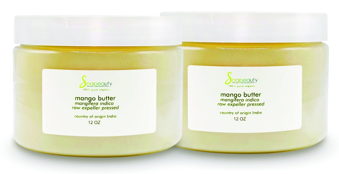RAW MANGO BUTTER Natural 100% Pure Organic - Etsy