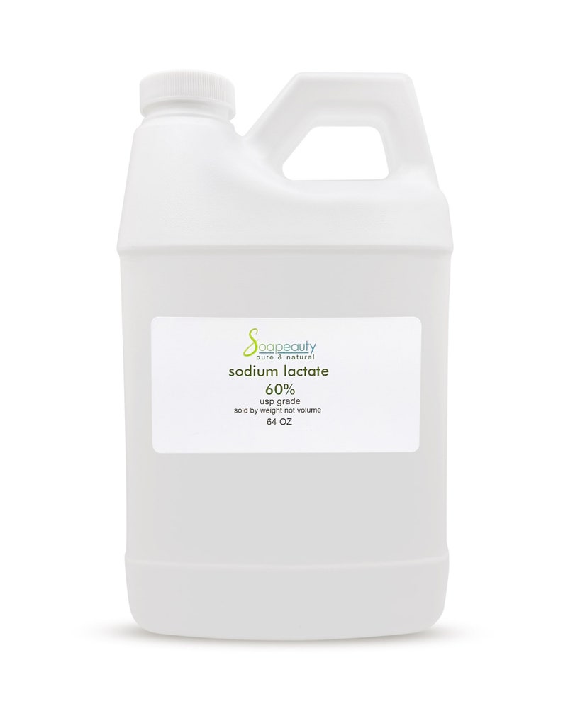 SODIUM LACTATE 60% USP Pure Natural Preservative 2 Oz to 7 Lbs - Etsy