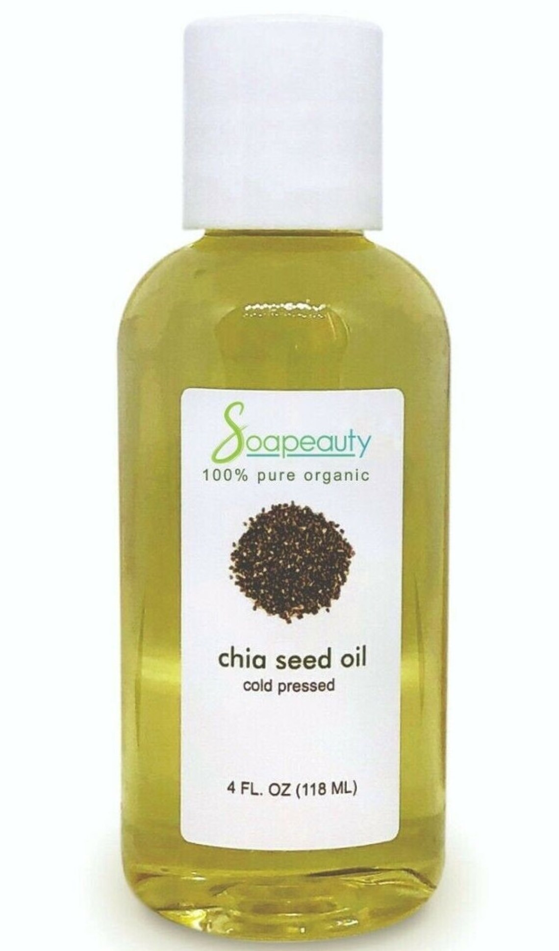 CHIA SEED OIL Organic Carrier Cold Pressed Natural 100% Pure 2 - Etsy