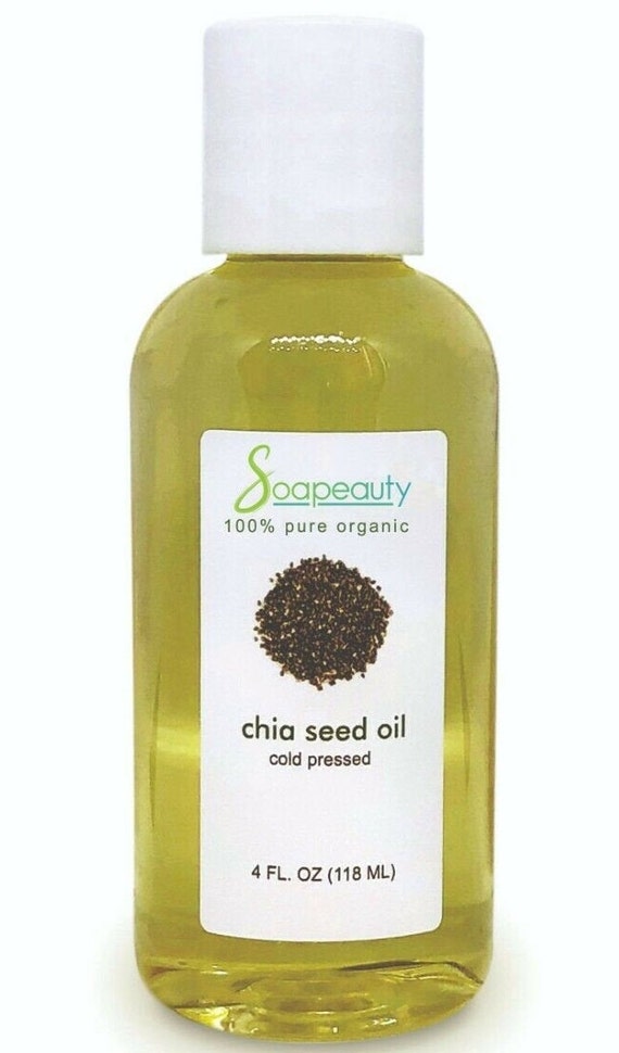 CHIA SEED OIL Organic Carrier Cold Pressed Natural 100% Pure 2 - Etsy
