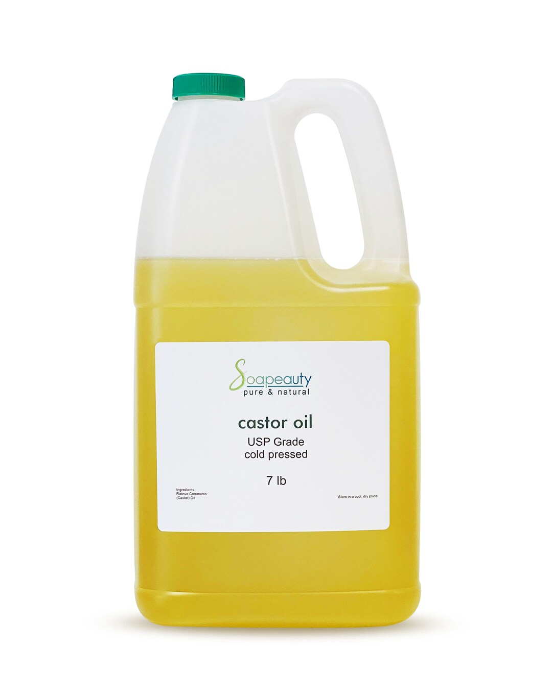 CASTOR OIL USP Grade 100% Pure Natural Cold Pressed 7 Lbs - Etsy
