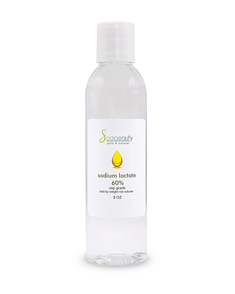 SODIUM LACTATE 60% USP Pure Natural Preservative 2 Oz to 7 Lbs - Etsy