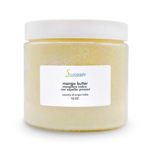 RAW MANGO BUTTER Natural 100% Pure - Etsy