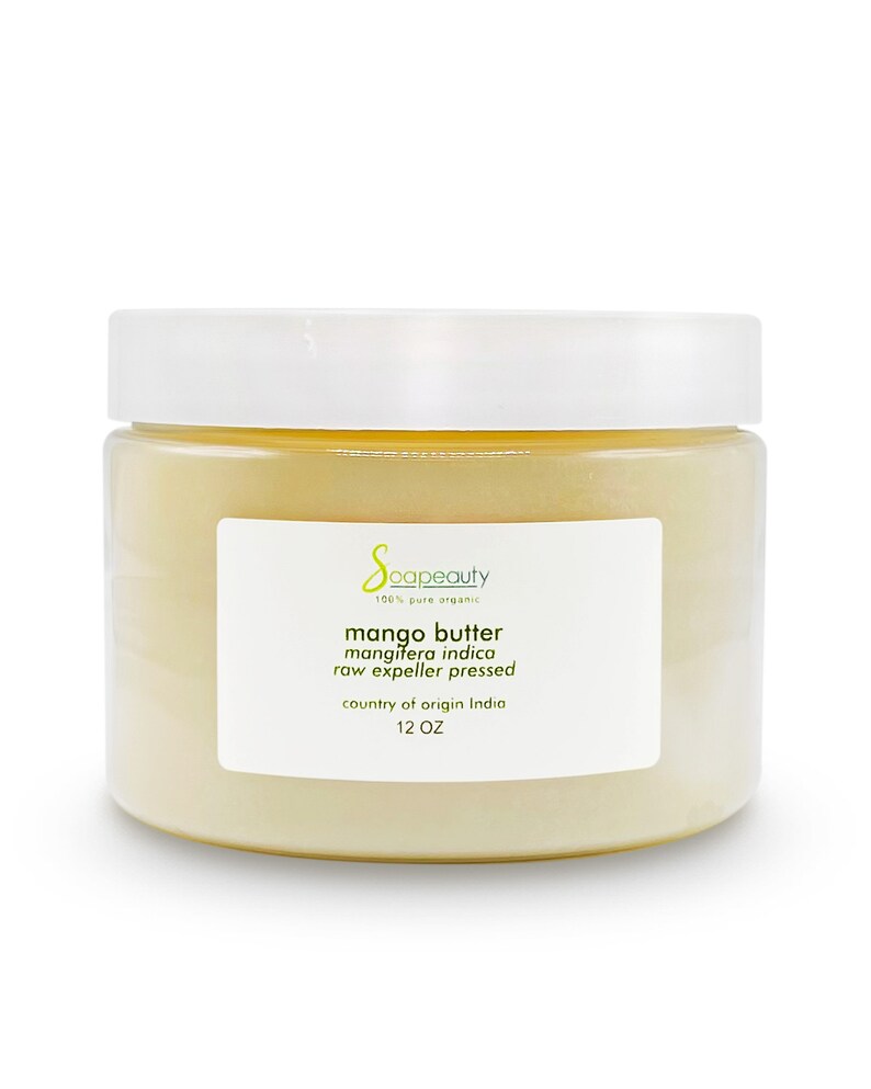 RAW MANGO BUTTER Natural 100% Pure Organic - Etsy