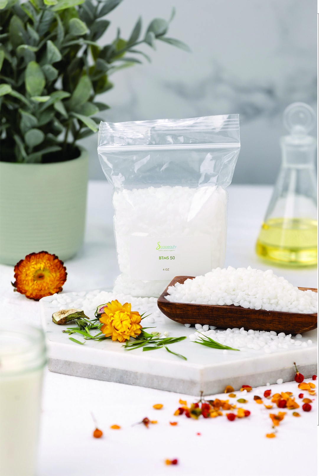 BTMS 50% Behentrimonium Methosulfate Cetearyl Alcohol Emulsifying ...
