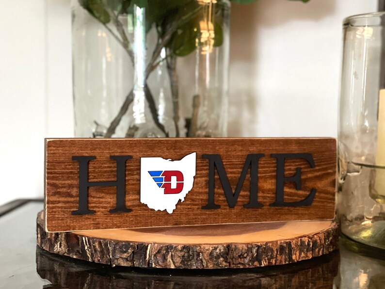 Dayton Flyers Wood Sign Gift for Dayton Ohio Fan Ohio Home - Etsy