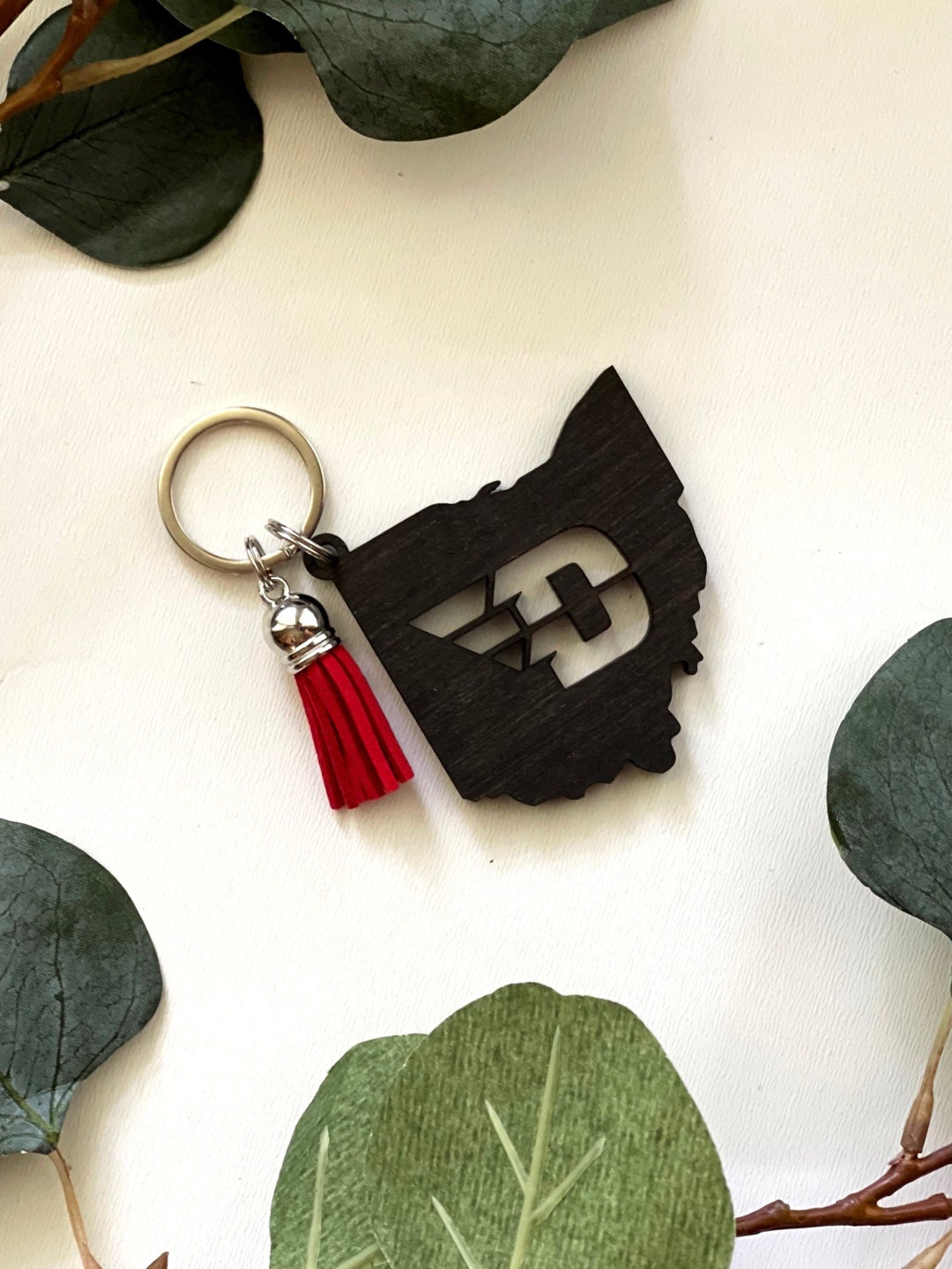 Dayton Flyer Keychain, UD Father’s Day Gift, Ohio New Home Owner Gift ...