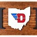 Dayton Flyers Wood Sign Gift for Dayton Ohio Fan Ohio Home - Etsy