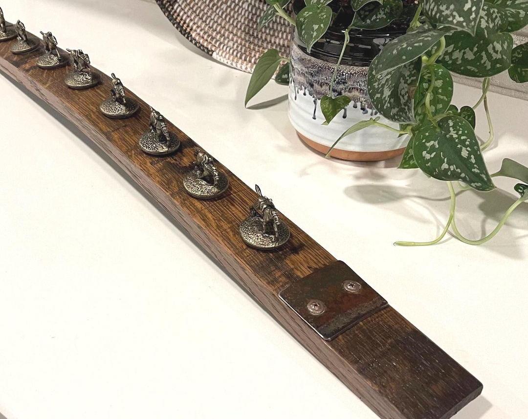 Bourbon Barrel Display for Bottle Stoppers, Handmade Bourbon Stopper ...