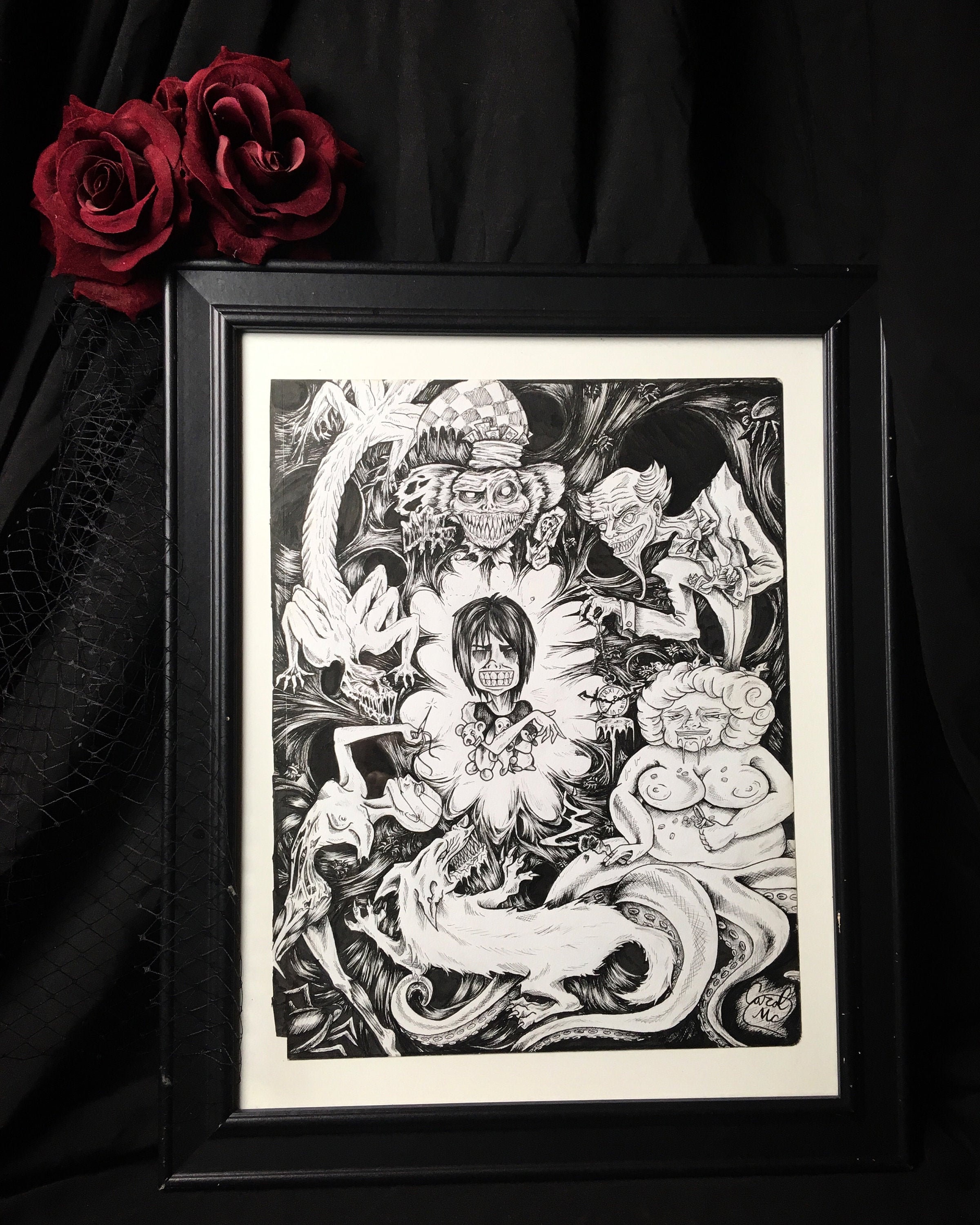 Nightmares. Original Pen and Ink Artwork - Etsy