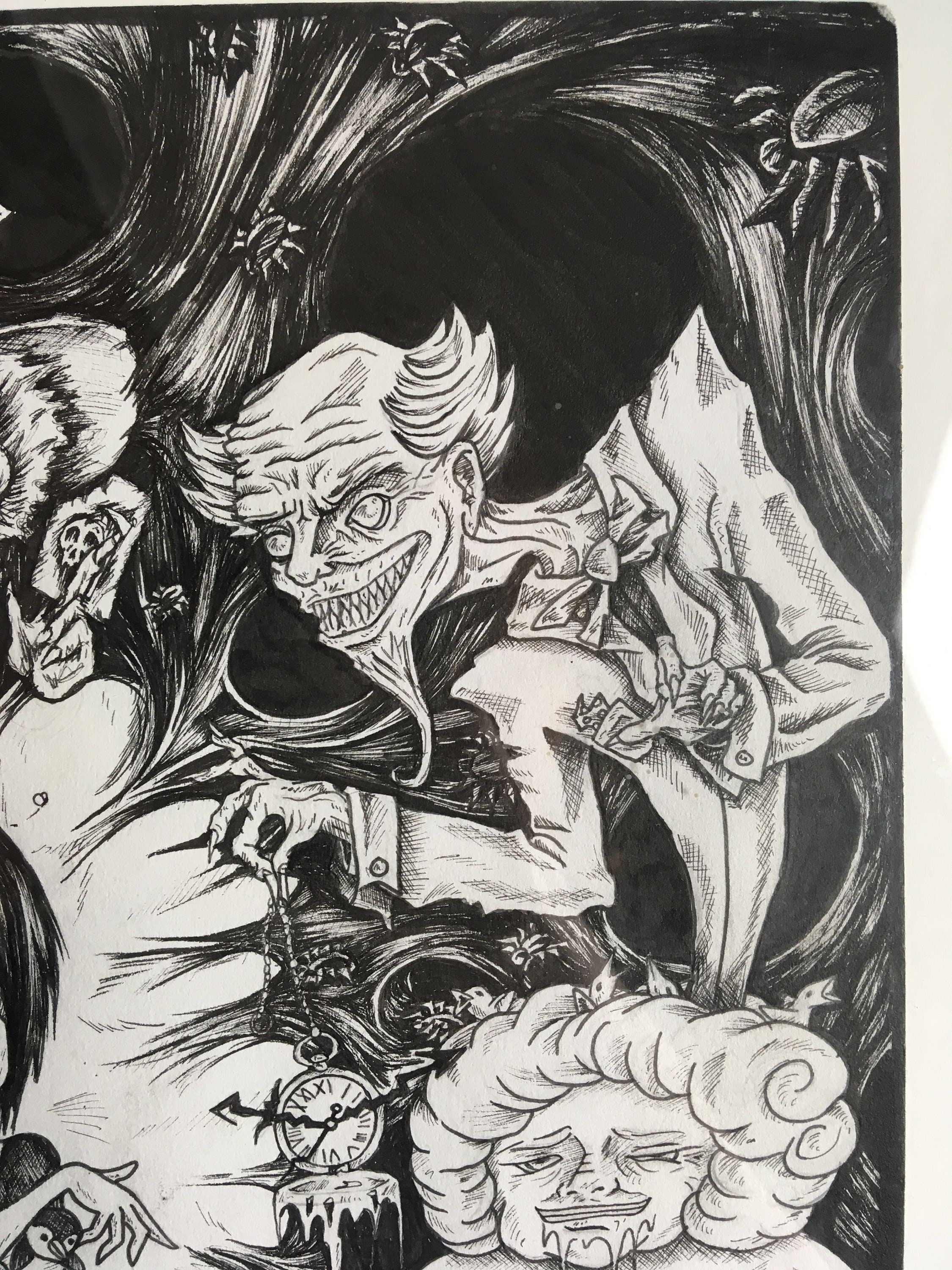 Nightmares. Original Pen and Ink Artwork - Etsy