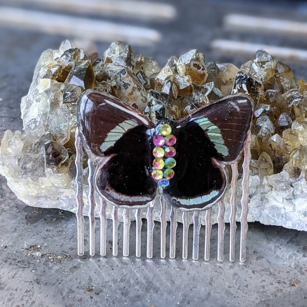 Butterfly Hair Comb - Etsy