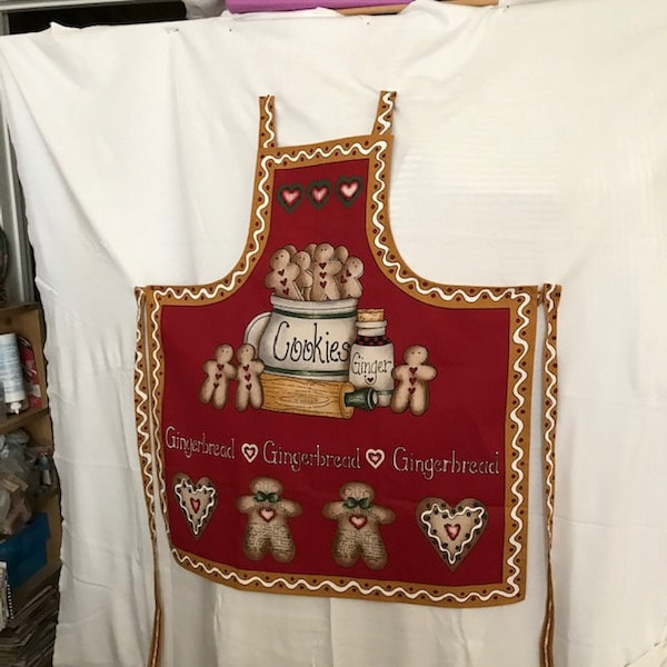 Gingerbread Apron - Etsy