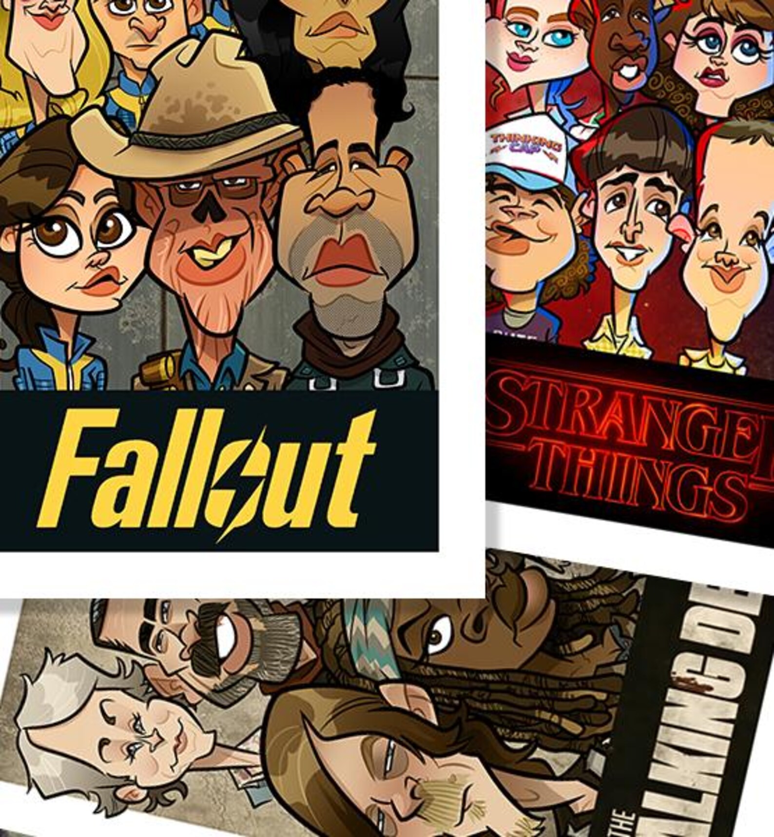 Fallout Caricature Poster - Etsy