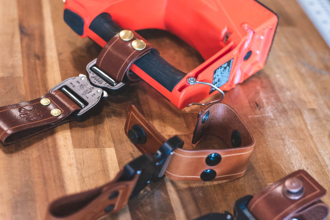 Leather Firefighter Box Light Rig - Etsy