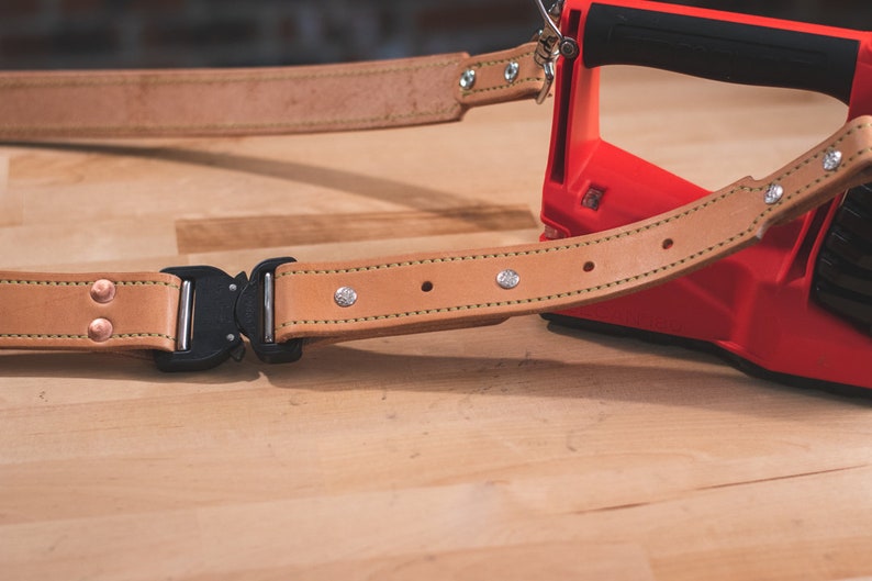 Leather Flashlight Strap With Quick Release COBRA Buckle - Etsy