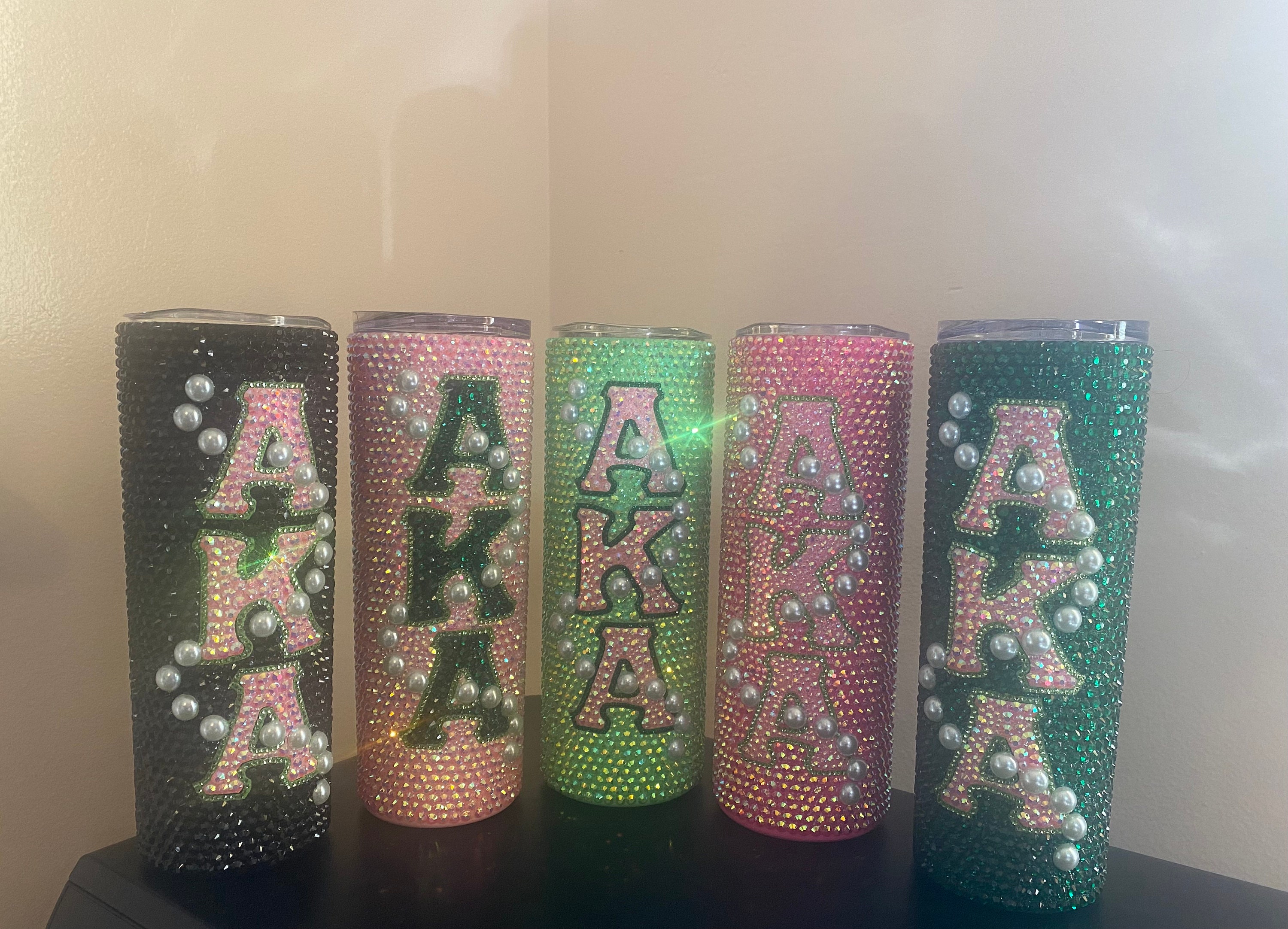 Sorority Blinged Cups - Etsy