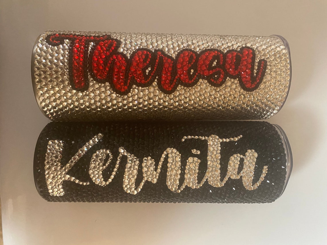 Sorority Blinged Cups - Etsy