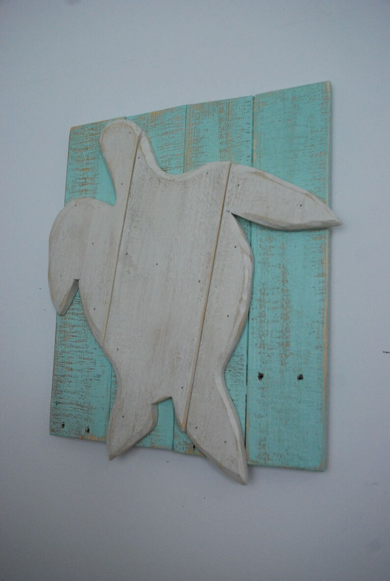 Wood on Wood Turtle/sea Turtles Wall Art Sea Turtle Picture | Etsy