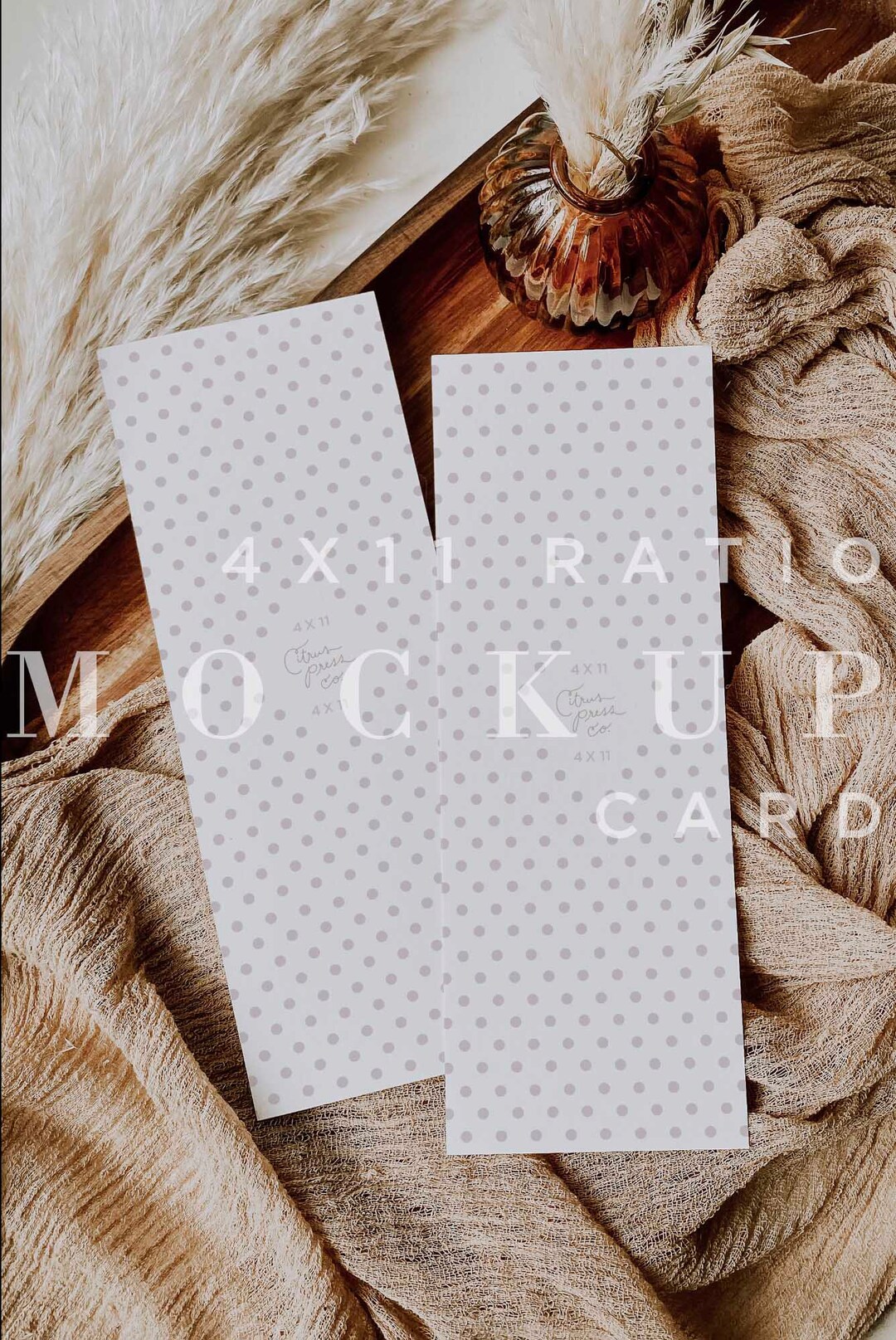 Wedding Program Mockup, Ceremony Card Mock Up, Wedding Stock Photo ...