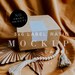 BUNDLE Neutral Package Label Mockup Card Mock Up Minimal - Etsy