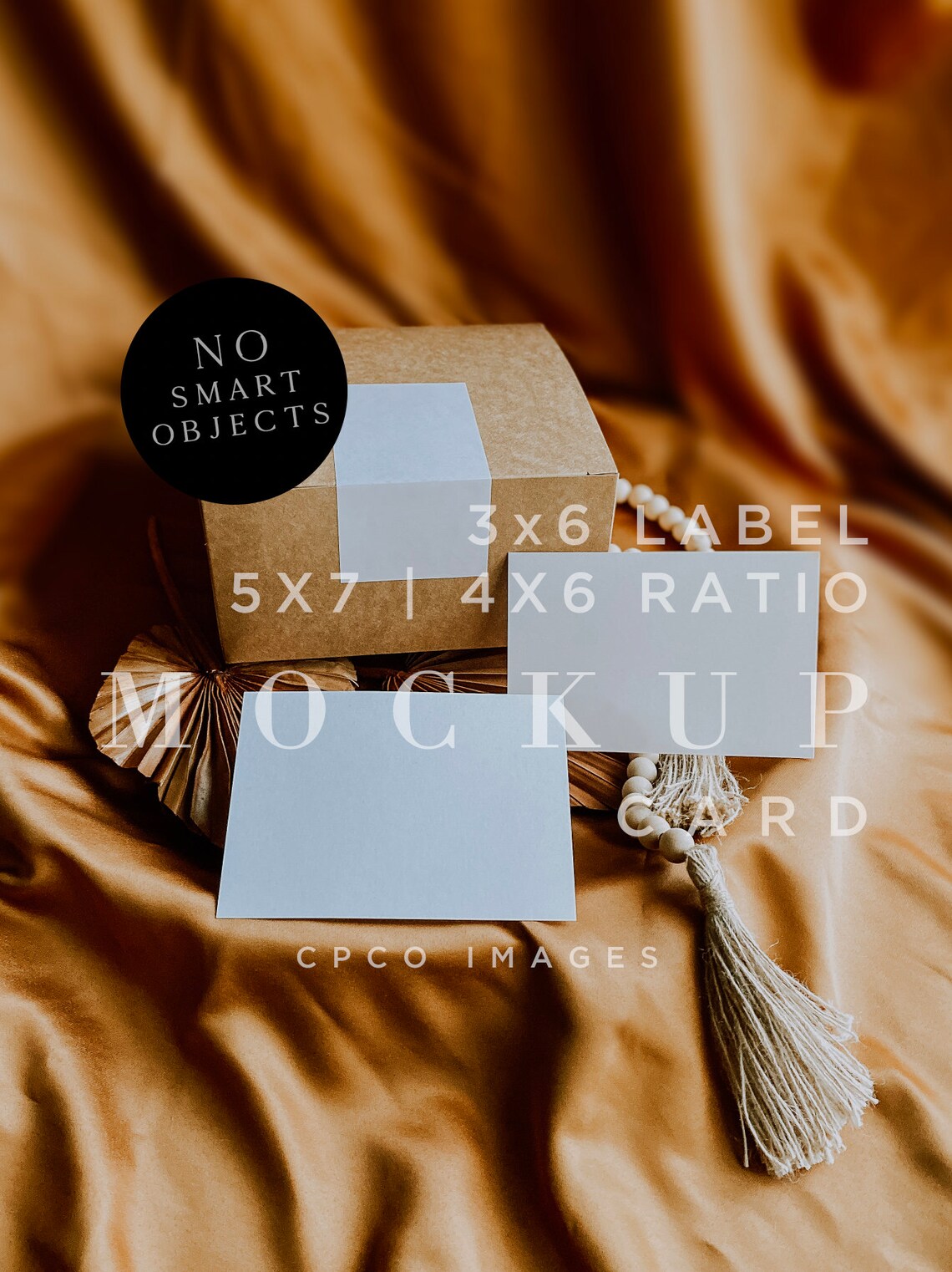 Neutral Package Label Mockup – 5x7 Card, 4x6 Card (digital Download) - Etsy
