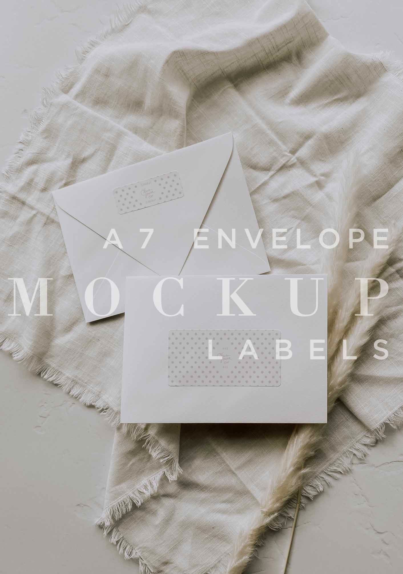 Address Sticker Label Envelope Mockup Digital Download - Etsy