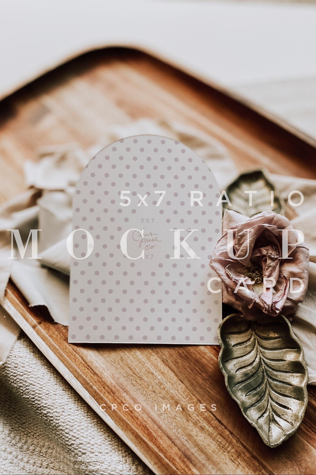 Arch Invitation Mockup Boho Arch Wedding Minimal Mock Up - Etsy