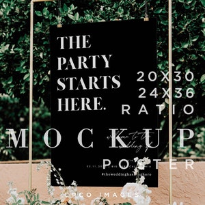 Seating Chart Mockup, Digital Download, Wedding Sign, Shower Outdoor ...