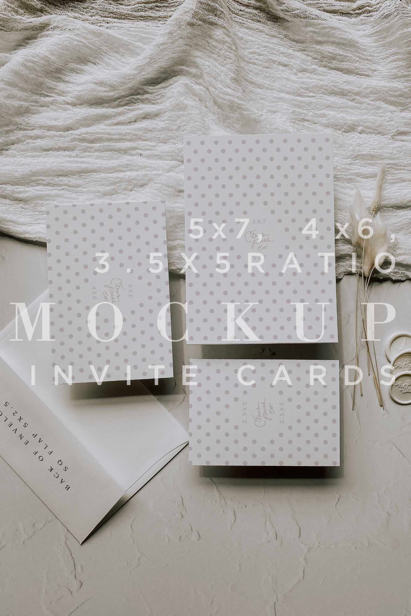 Wedding Suite Mockup, Invitation Suite Layout, Mock, Mock Up, Card ...