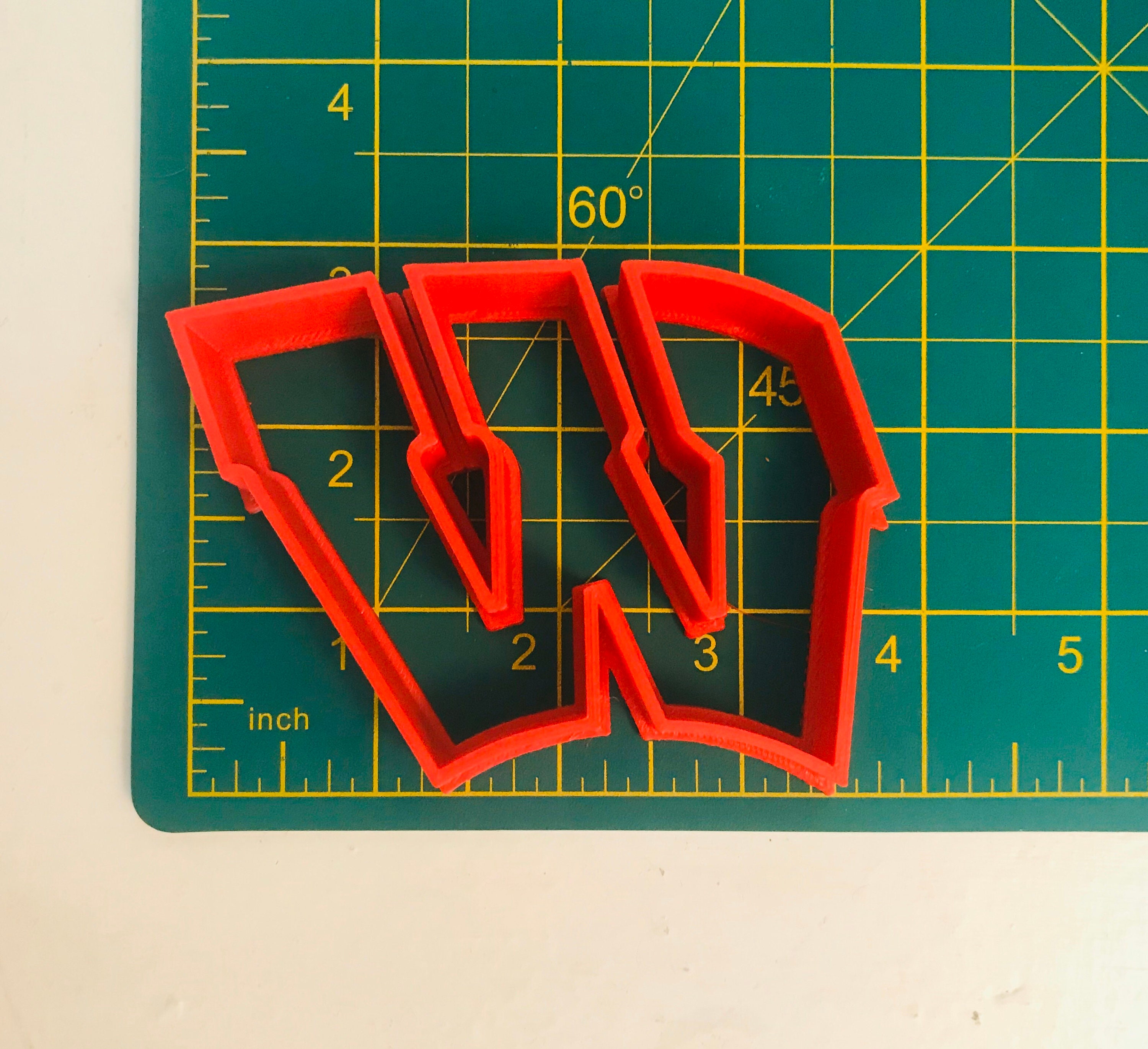 Wisconsin w Cookie Cutter - Etsy