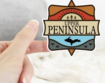 UP Trees Decal, Upper Peninsula Decal, Michigan Vinyl, UP Gifts - Etsy