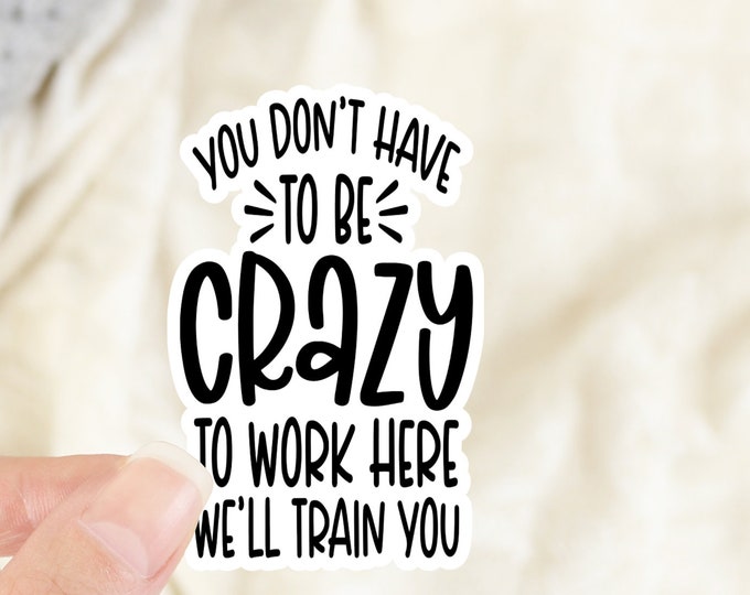 Weird Coworker Sticker, Weird, Work Sticker, Funny Work, Funny Sticker ...