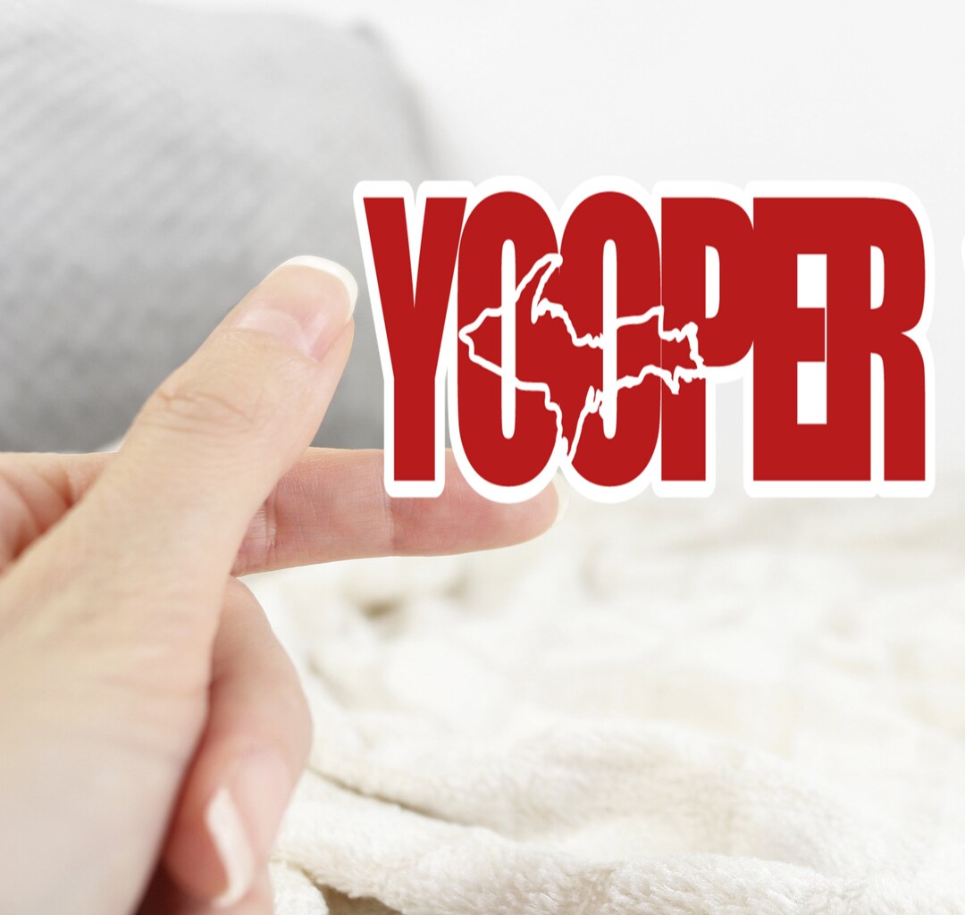 Yooper Sticker, Yooper Word Sticker, Yooper Gifts, Yooper Bottle ...