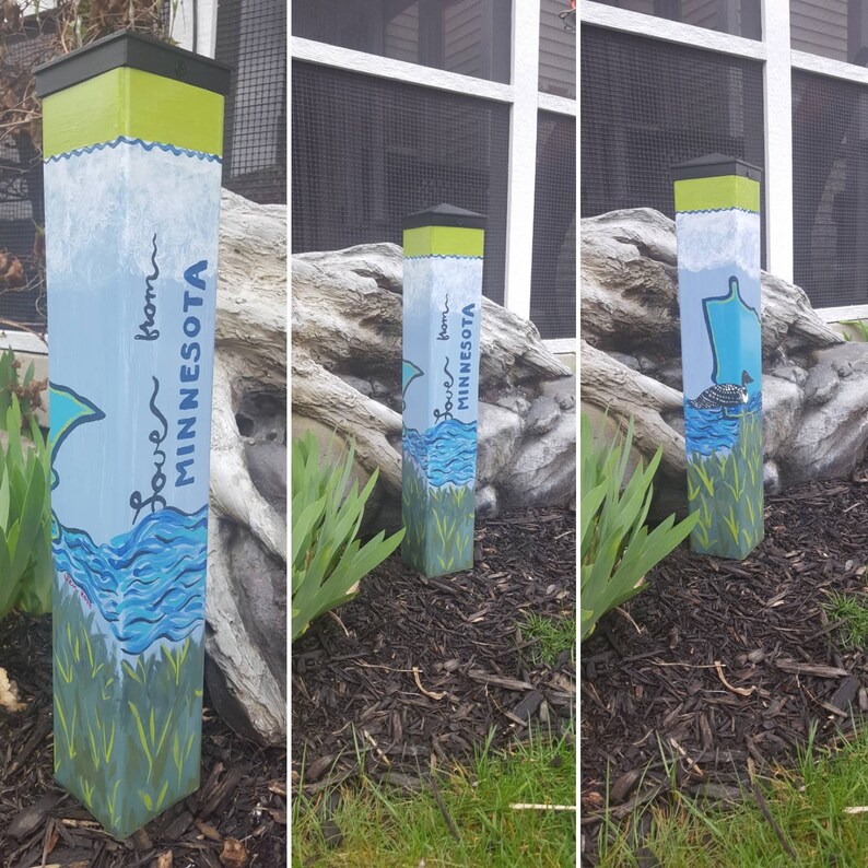 22 Custom/Made to Order Garden Art Post | Etsy