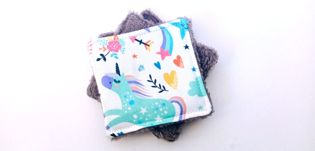 Kids Bamboo Face Pads Handmade / Ecological Set of 4 or 8 Pads / Eco ...
