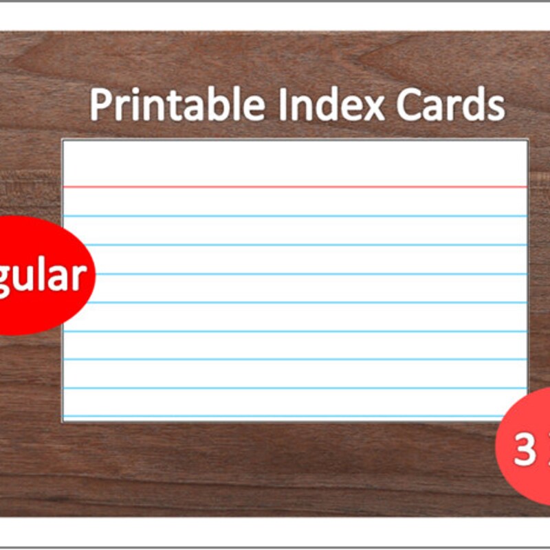 Index Cards - Etsy